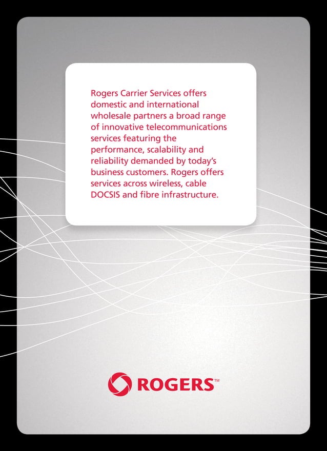 Rogers Carrier Services | PDF