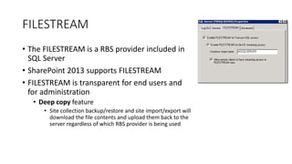 RBS in SharePoint | PPTX