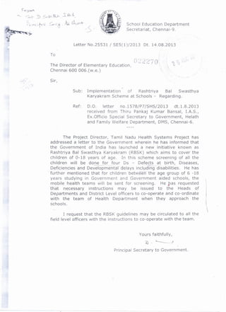 Rbsk school order | PDF | Special Education | Education