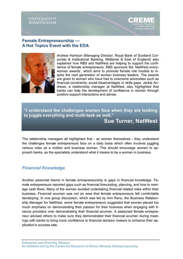 RBS WS REport | PDF | Business Expos & Conferences | Events