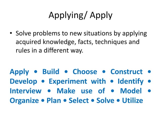 Revised Blooms Taxonomy | PPT