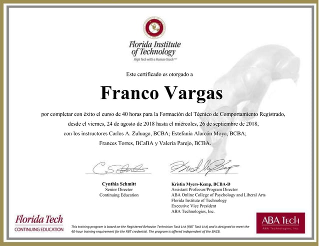 Rbt spanish-certificate