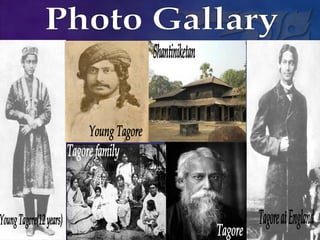 Young Rabindranath Tagore Family