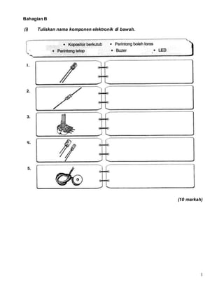 Rbt tahun 5 bahagian b | PDF