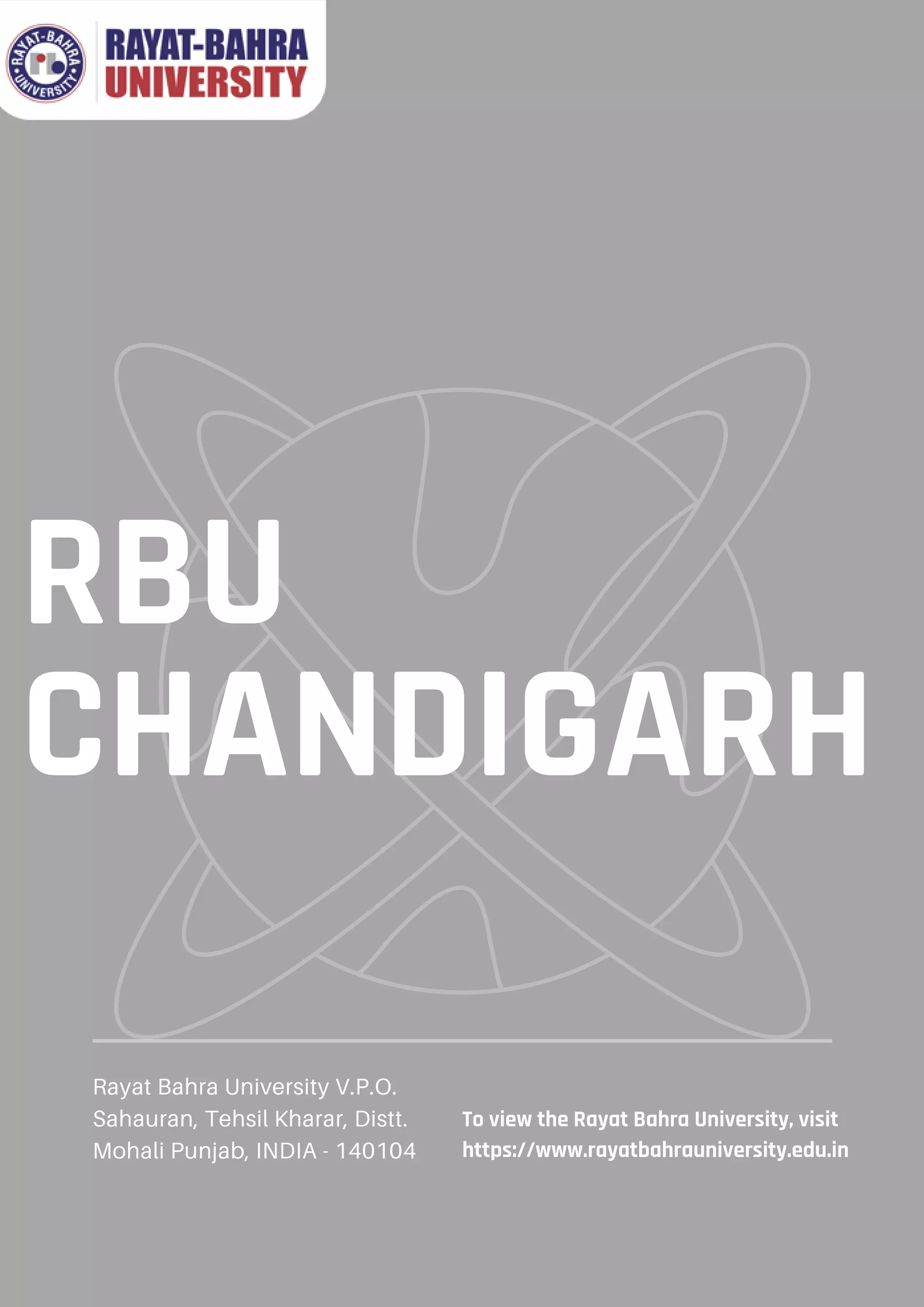 Rbu chandigarh | PDF