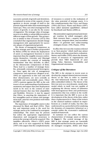 RBV and its value | PDF | Business | Business and Finance