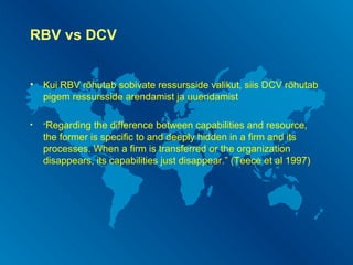 Rbv dcv | PPT