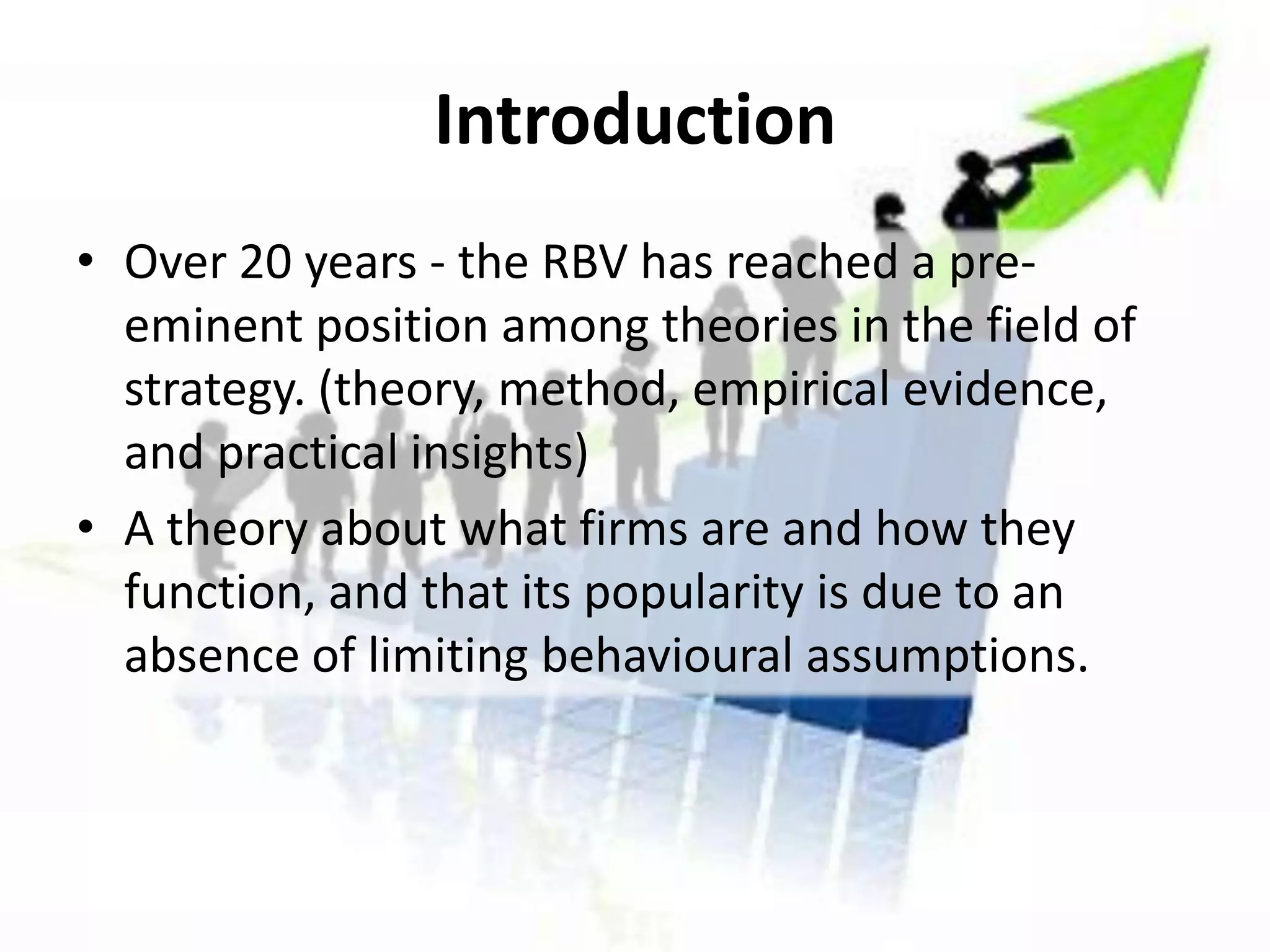 Resources based view | PPTX | Business Administration | Business