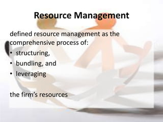 Resources based view | PPTX