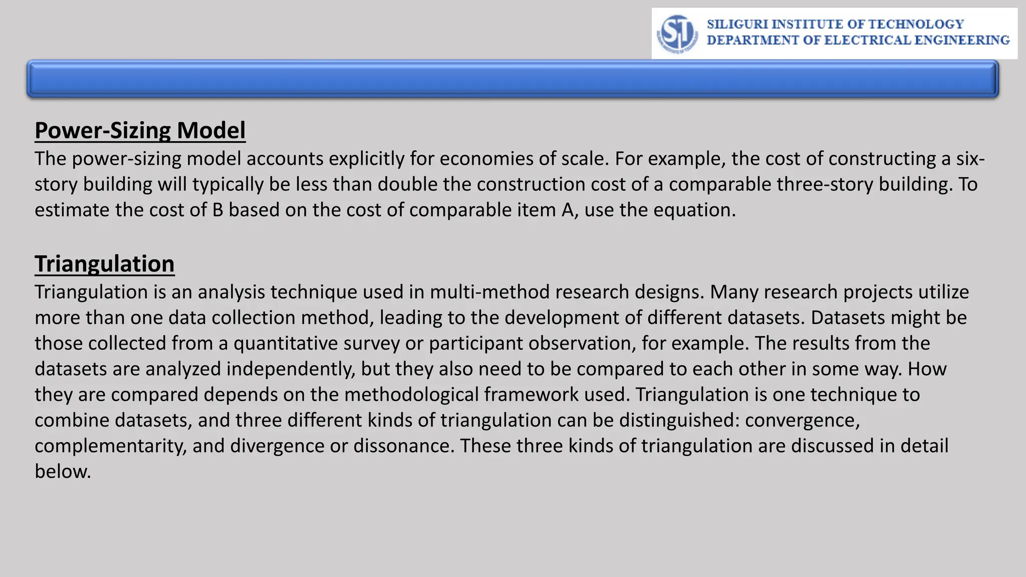 cost estimation model per unit model and segmenting model.pdf