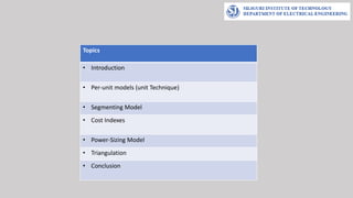 cost estimation model per unit model and segmenting model.pdf