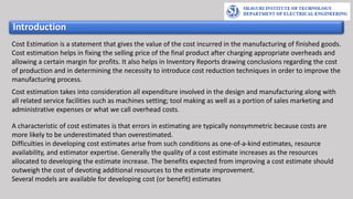 cost estimation model per unit model and segmenting model.pdf