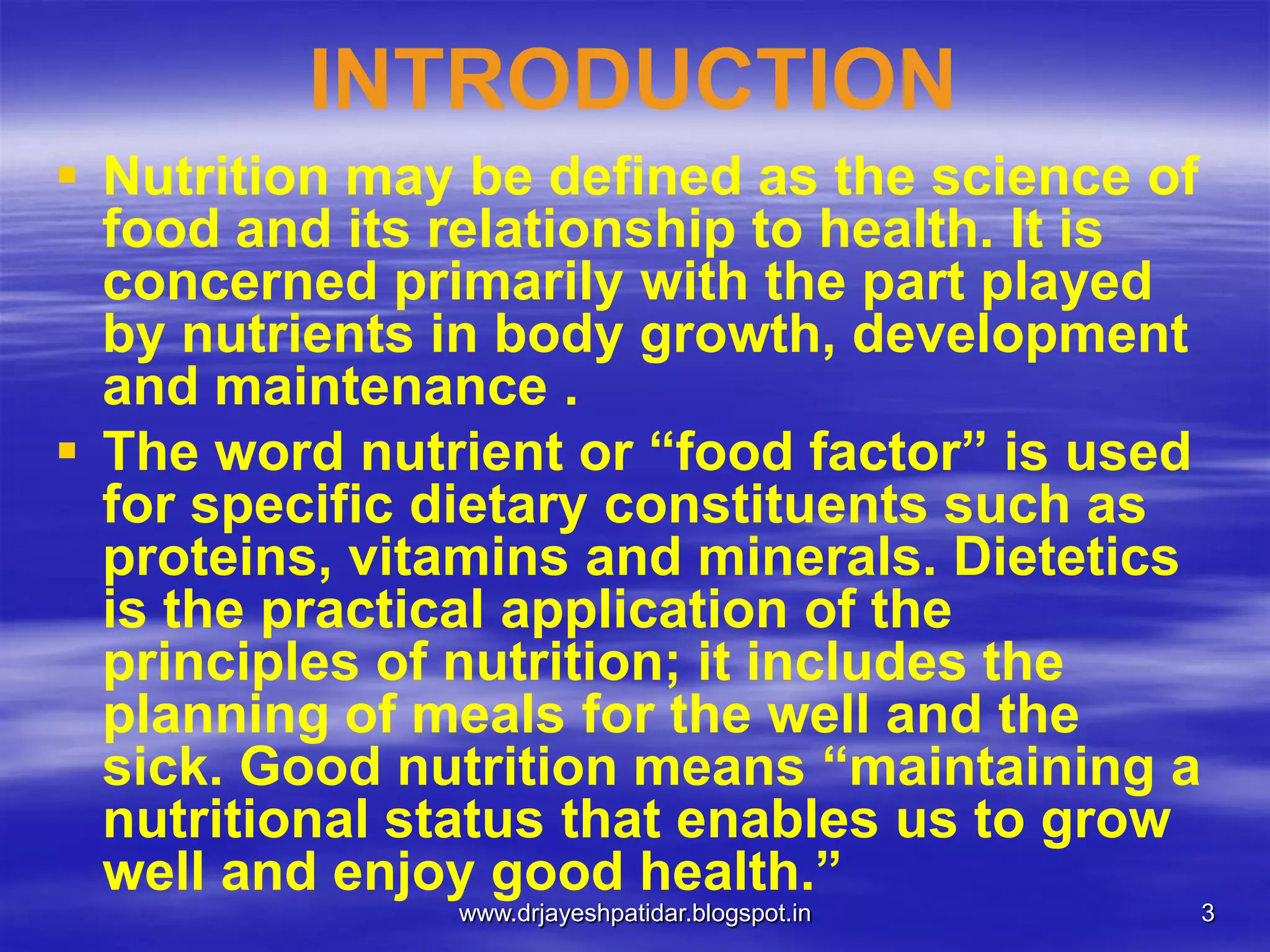 Nutrition & health | PDF