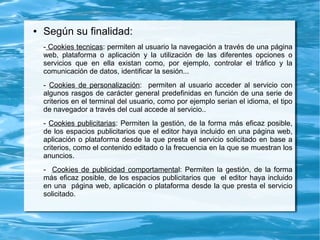 Cookies de internet | ODP
