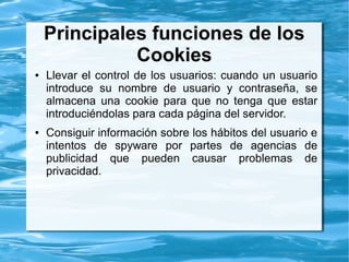 Cookies de internet | ODP