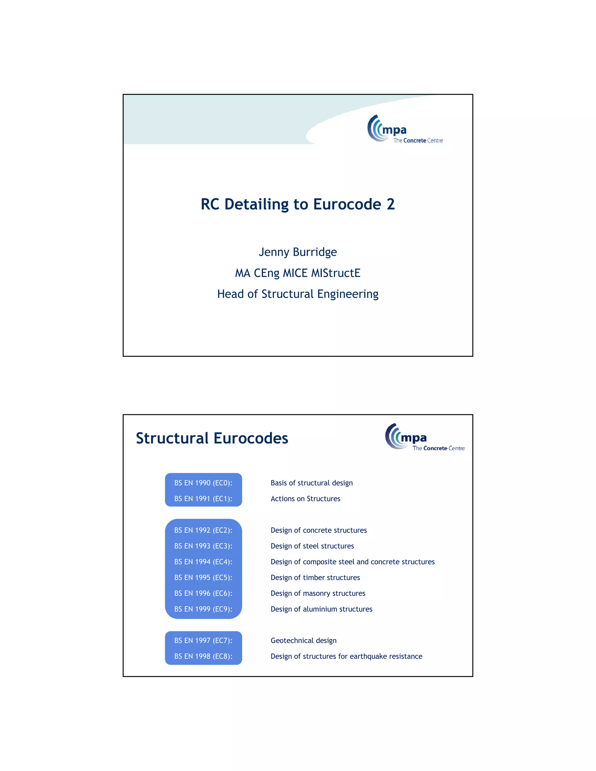 Rc detailing-to-ec2 | PDF