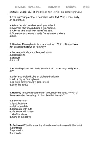 Rc the history of chocolate | DOCX