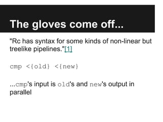 Rc - The Plan 9 Shell | PDF | Computing | Technology & Computing