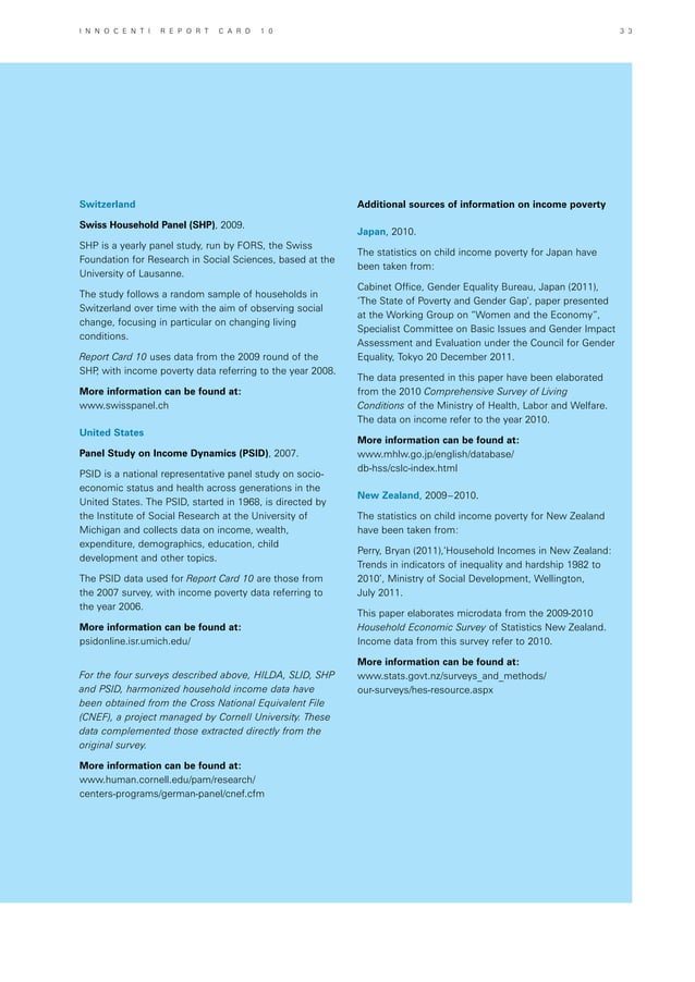 Report Card 10 - Measuring Child Poverty | PDF | Debated Sensitive Social Issues | Sensitive Topics