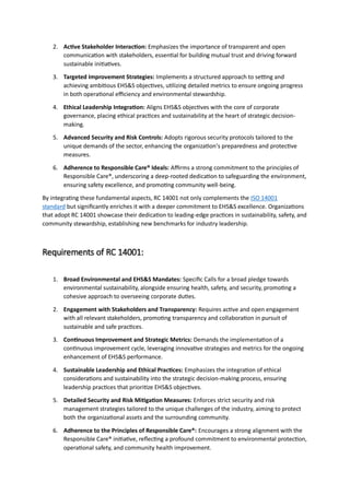 RC 14001 Certification: Enhancing ISO 14001 with EHS & Security ...