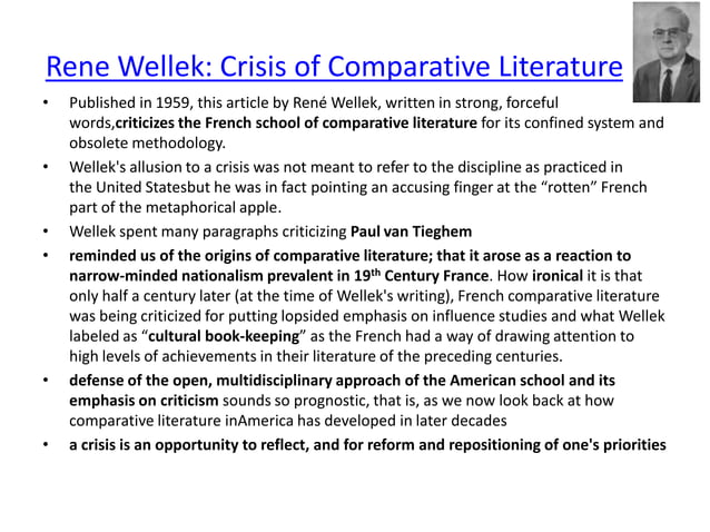 Comparative Literature Studies | PPTX