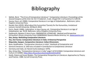 Comparative Literature Studies | PPTX