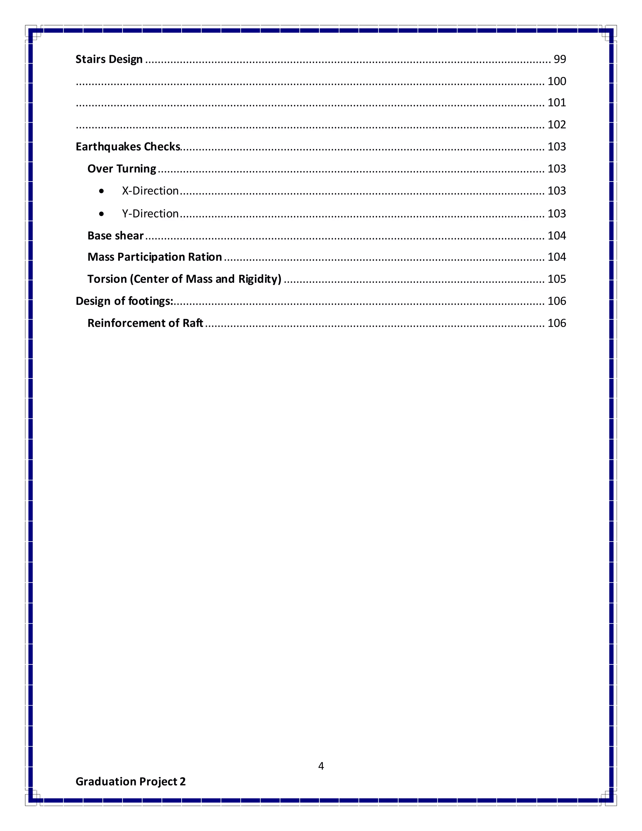Reinforced Concrete Project calculation sheet | DOCX