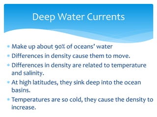 Rc3 ocean currents | PPTX | Weather | Science