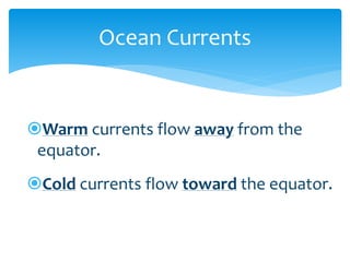 Rc3 ocean currents | PPTX