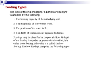 The intensity of loading that the soil carries without causing shear ...