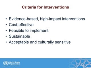 Prevention and care of Genetic and Congenital Disorders, including ...