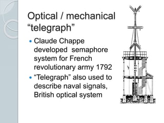 Rc 7.telephone telegraph | PPTX