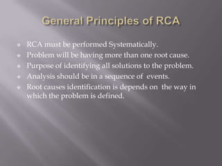 RCA-Root Cause Analysis | PPTX