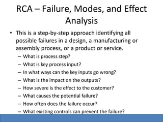 Root Cause Analysis | RCA | Gaurav Singh Rajput | PDF