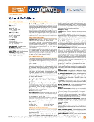 RCA 2012 Q3 Multifamily Trend Report | PDF