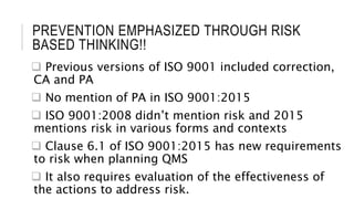 Structured Problem Solving (Correction, Corrective Action, Preventive ...