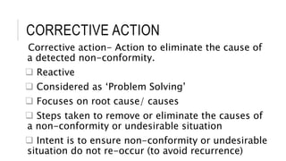 Structured Problem Solving (Correction, Corrective Action, Preventive ...