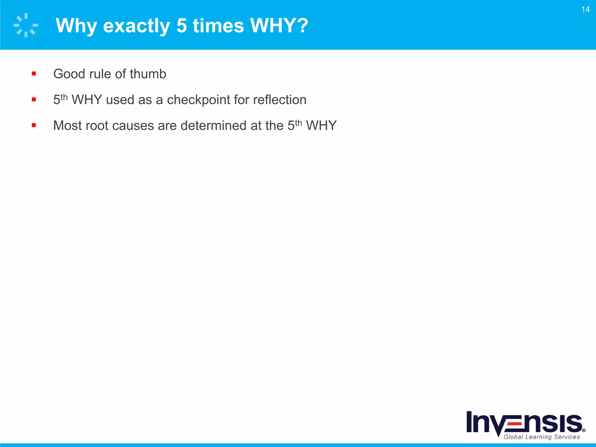 Root Cause Analysis, The 5 Why’s, and The Fishbone Diagram | PPTX