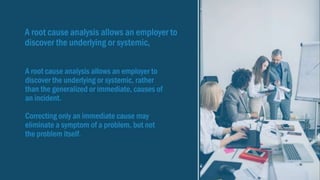 RCA Incident Investigation Training For Business Organizations | PPTX