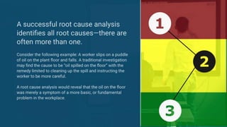 RCA Incident Investigation Training For Business Organizations | PPTX