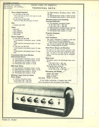 Rca mi 12290-12298 | PDF