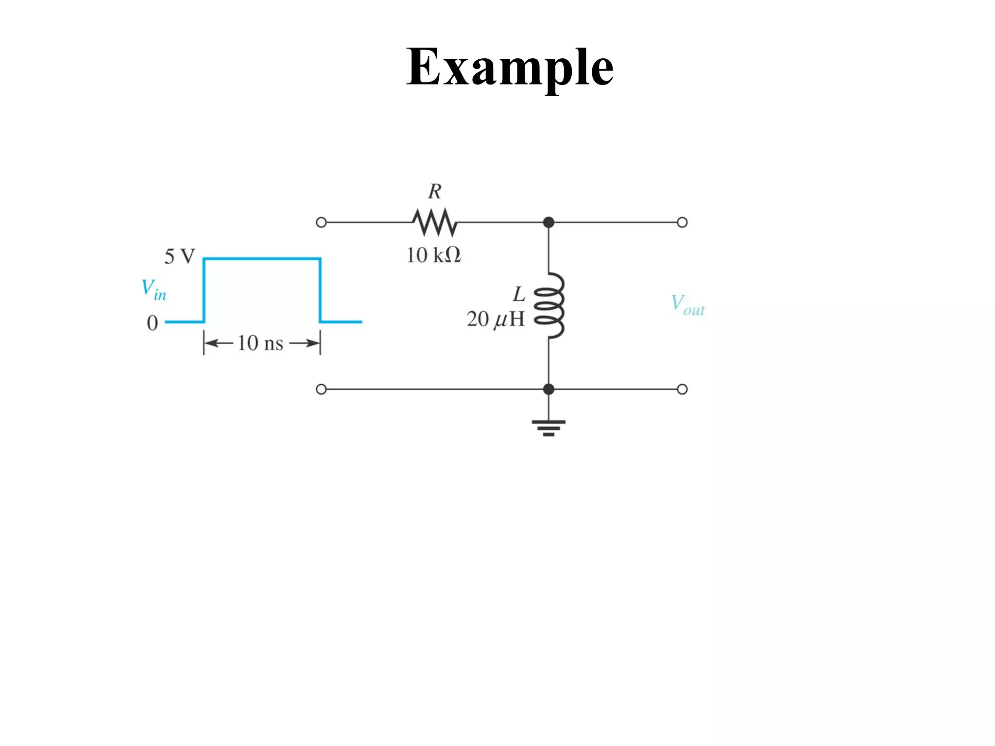 Rc and rl differentiator and integrator circuit | PPT