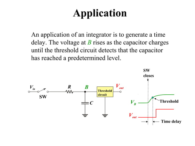 Rc And Rl Differentiator And Integrator Circuit Ppt Radio Control