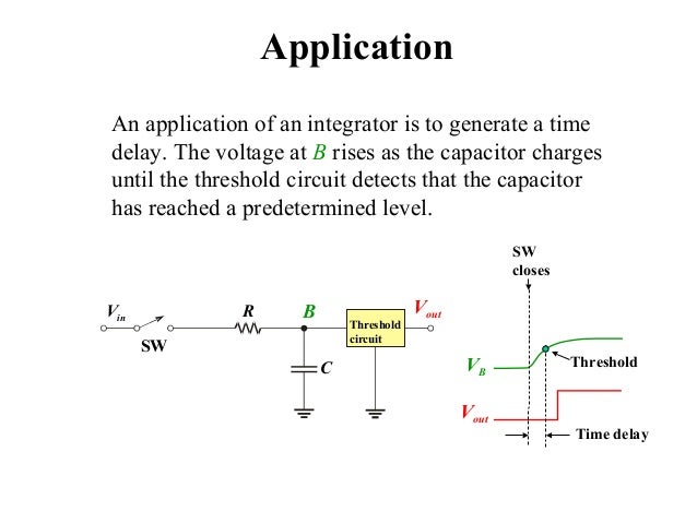 Rc and rl differentiator and integrator circuit