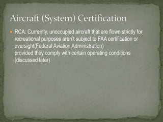 Unmanned Aerial Systems and its history | PPTX