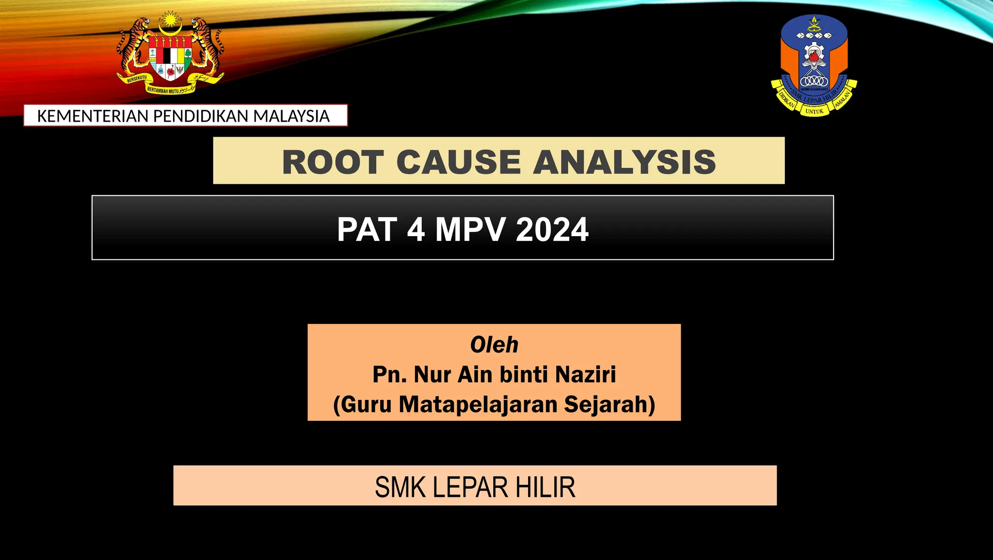 analisis pat t4_RCA PPT SEJARAH 4MPV.pptx