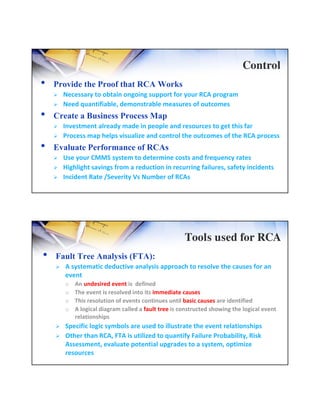 Incident Investigation (RCA) | PDF
