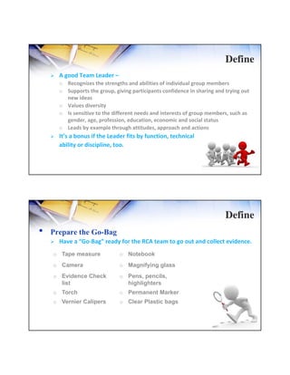 Incident Investigation (RCA) | PDF