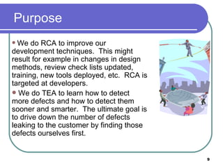RCA Presentation V0 1 | PPT