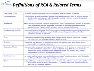 RCA QHSE Presentation 2007 how to solve recurrant issues .ppt